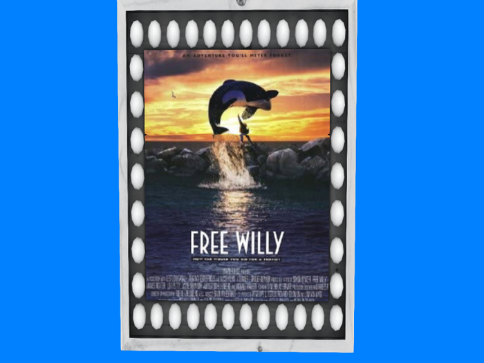 Free Willy Movie Poster